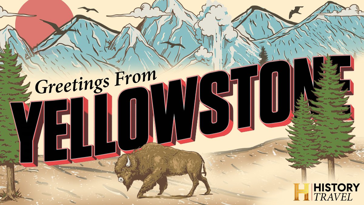 HISTORY on Twitter: "This January, journey to Yellowstone with HISTORY ...