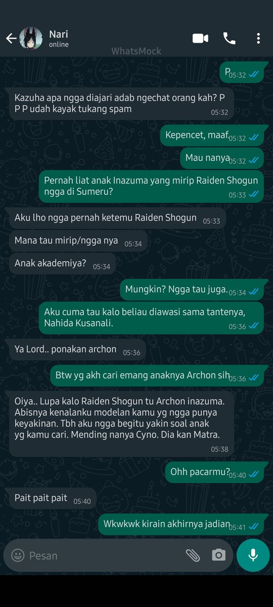 ON 📩 | BACA RULES DI LIKES on Twitter: "Kazuscara kazuha x scaramouche kunikuzushi/Wanderer fic ...