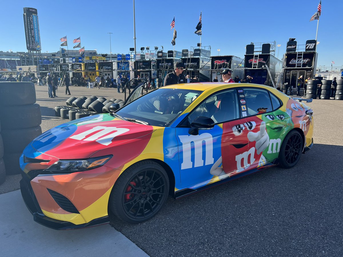 (@DaveySegal): A look at the special M&M’s pace car that’ll lead the ...
