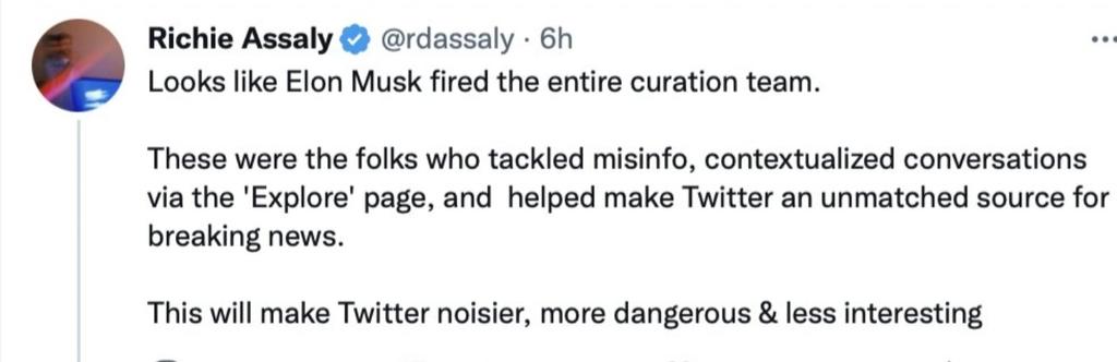 Voice of Reason on Twitter: "It seems like Elon has officially turned Twitter into a giant shit ...