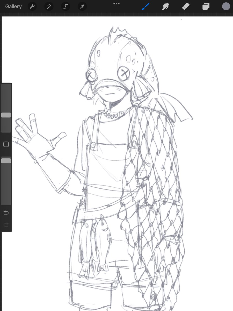 「2nd adopt halfling fisherman this is a silly one 」alder #1 Cherry ...