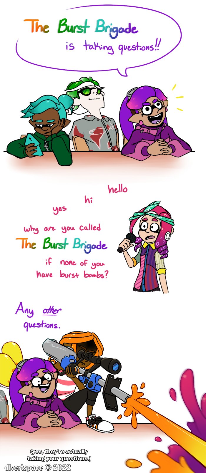 divertspace - Team Sweet on Twitter: "Ask The Burst Brigade - OPEN! See the link for rules! You ...