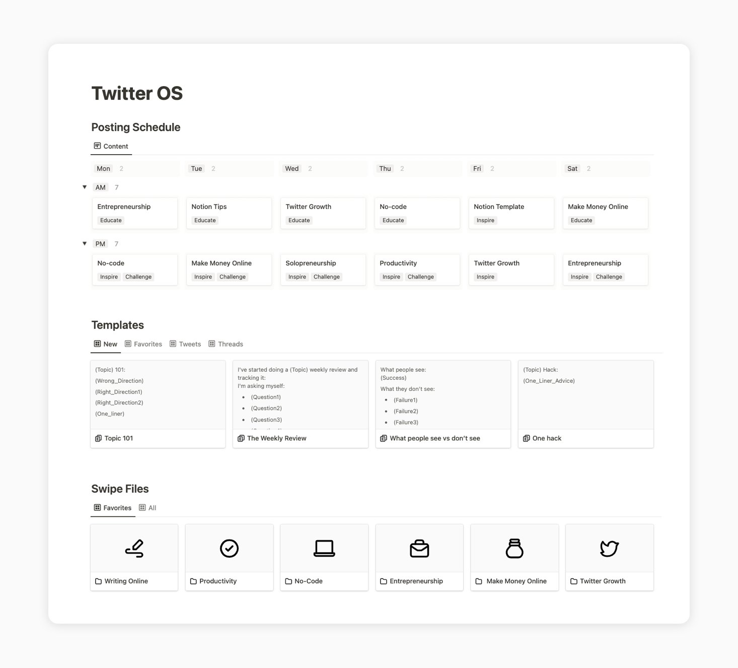 Easlo on Twitter: "How to build a Twitter content system: 1. Identify 2-3 niche topics 2. Plan ...