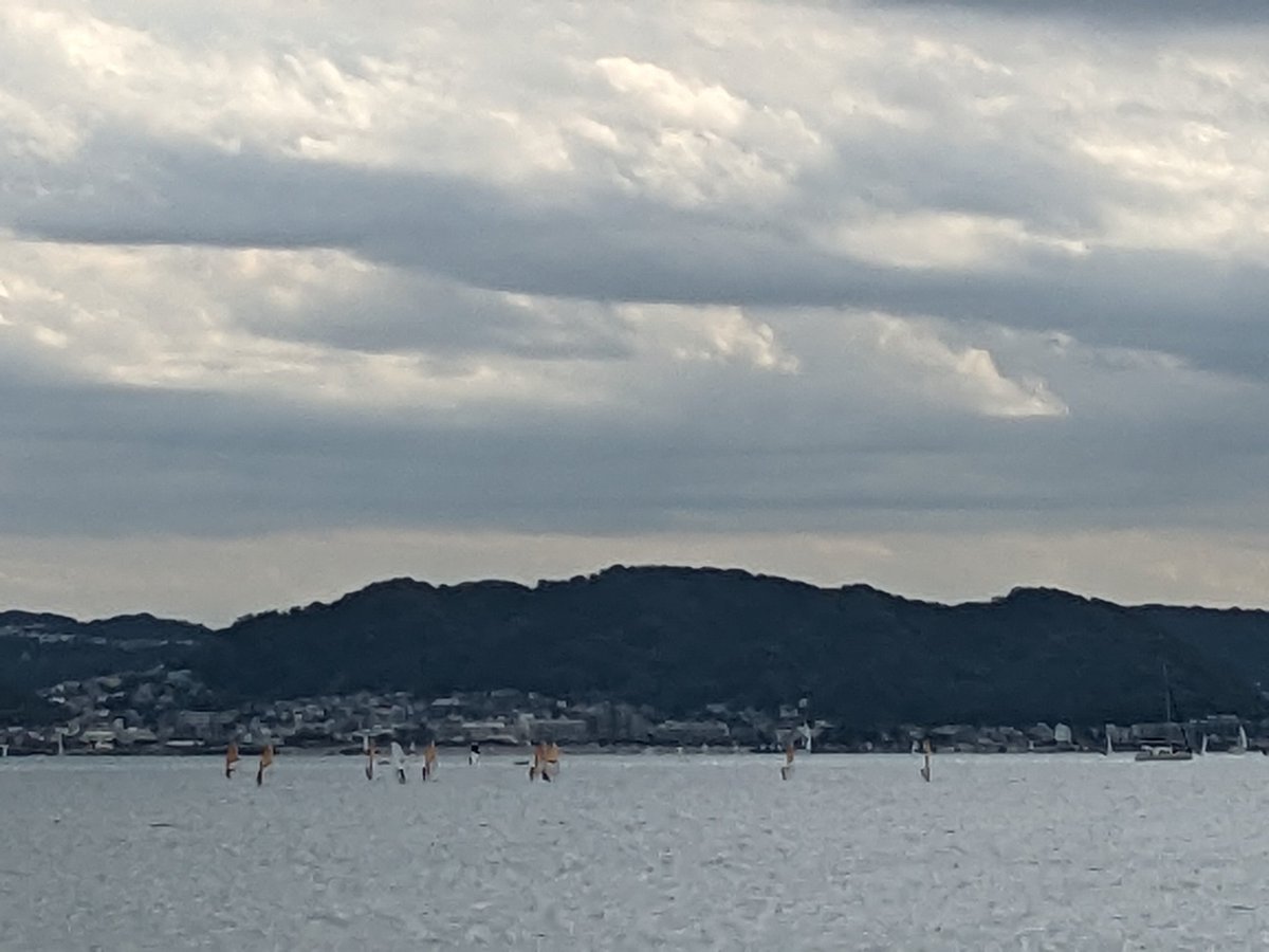 🐾三毛狸🐾 On Twitter R134で逗子から江ノ島を抜けて来る途中、湘南の海🌊ではマリンスポーツを楽しむ人達が沢山でした🤗