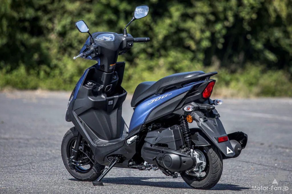 Accela@バイク記事紹介 on Twitter: "ヤマハ JOG125の試乗レビュー ️🛵 原付2種というよりも、原付1.5種なサイズ感。 発進加速もそれなりだが、交通の流れに乗るには ...