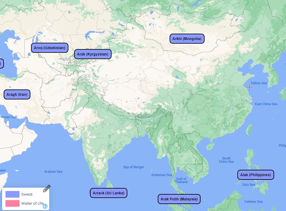 The Way Back Movie Map