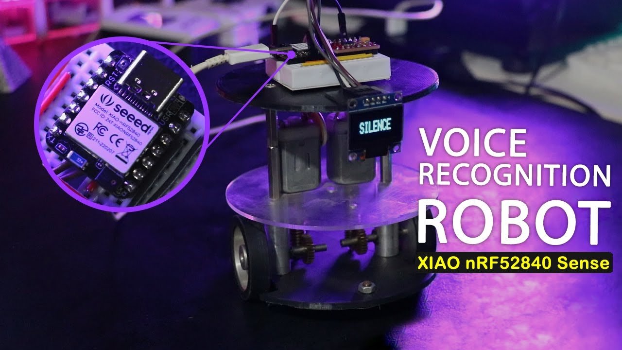 Seeed Studio on Twitter: "🔊 VOICE RECOGNITION ROBOT created by @cifertech1 using #XIAO nRF52840 ...