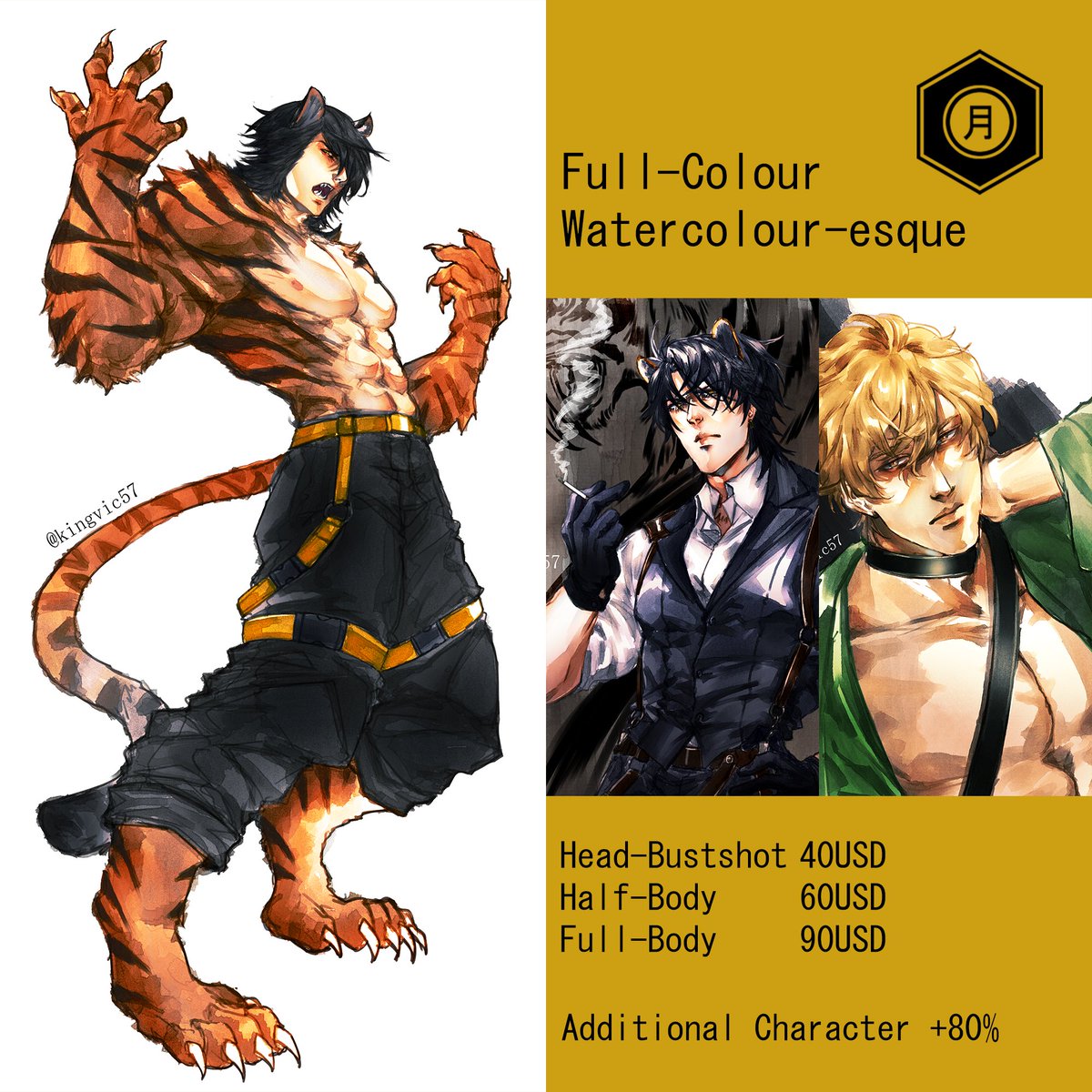 Vic | NOVEMBER COMMISSION OPEN (0/5) on Twitter: "[THREAD] Vic's Corner Commission OPEN for ...