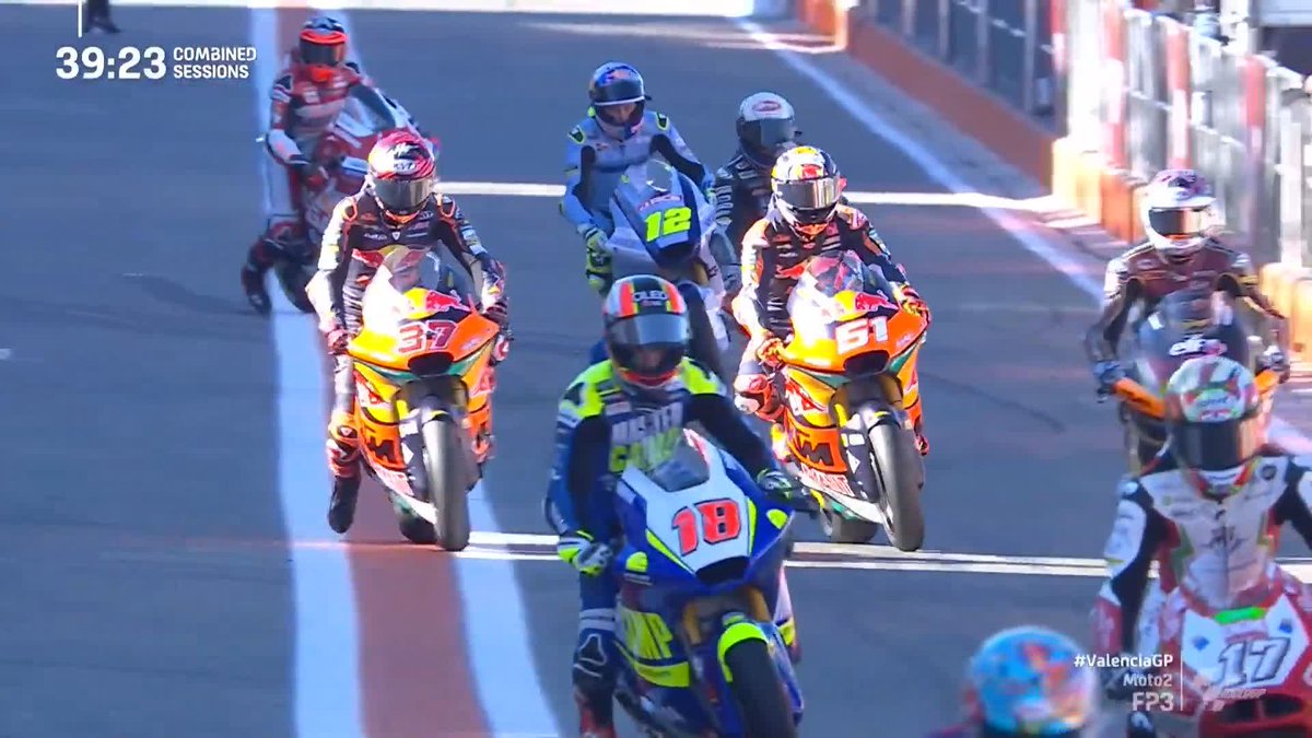 MotoGP™🏁 on Twitter: "#Moto2 FP3 is now underway 🚦 #ValenciaGP 🏁"