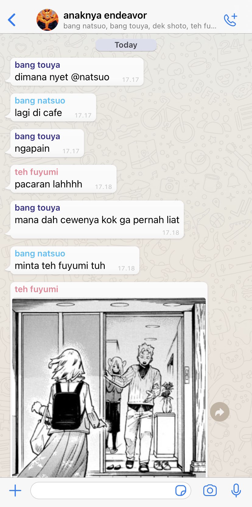 shafa on Twitter: "natsuo dan gangguan furry nya https://t.co/uuFRklLao8" / Twitter