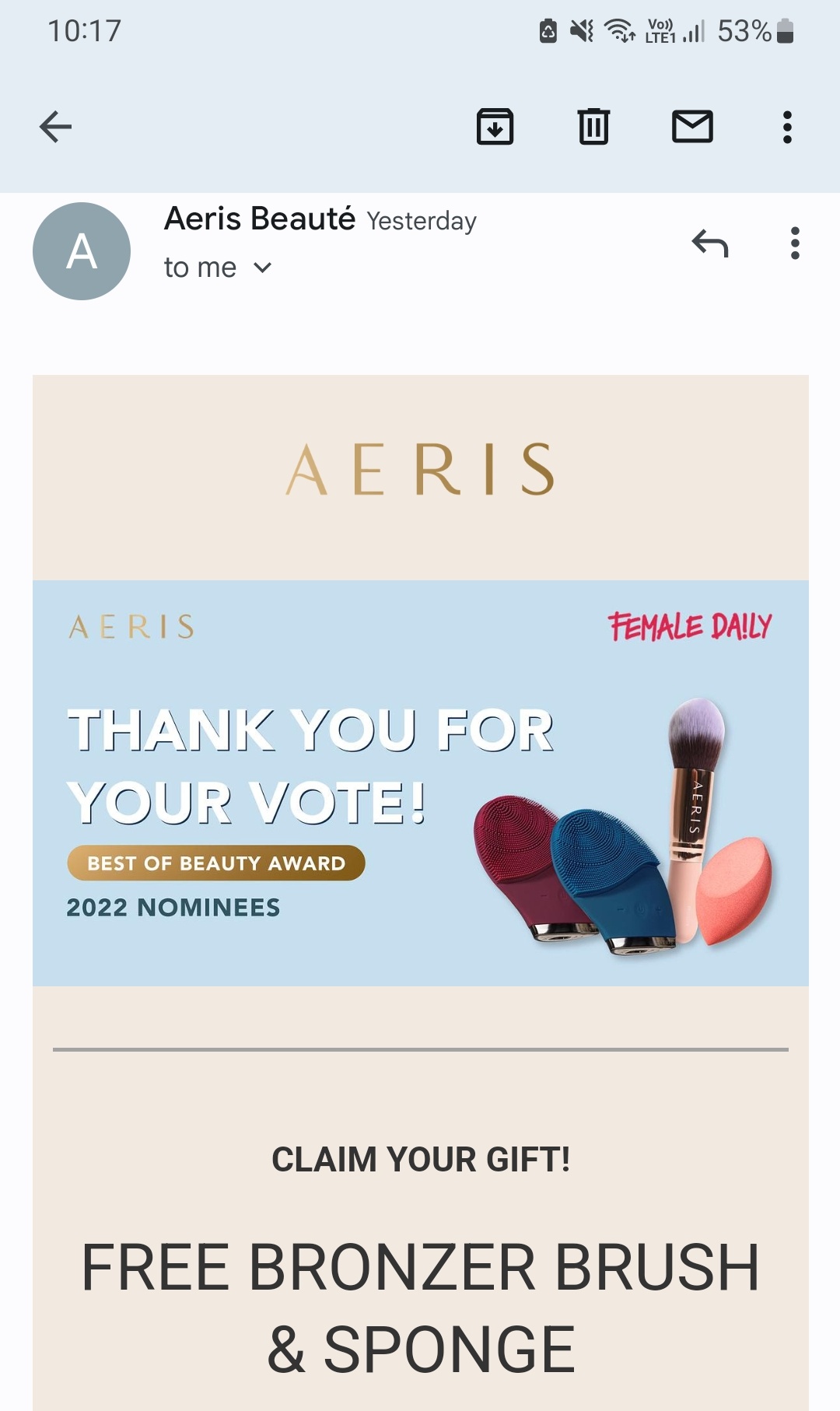 ping!! on Twitter: "@pelakornyaoppa @discountfess aku vote aeris trus dpt ini, buru vote gampang ...