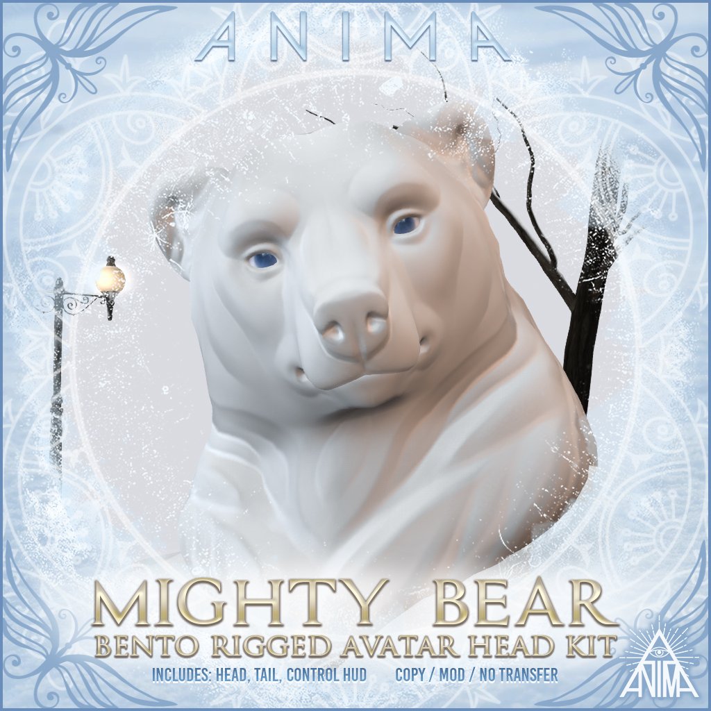 Abnormality - CASTING A SPELL ON YOU on Twitter: "NEW HEADS!! The ANIMA Mighty Bear and Rugged ...