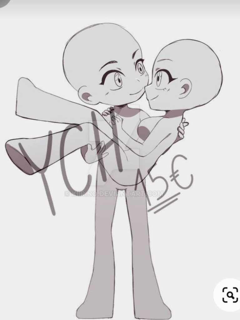 Anime Hug Chibi Base