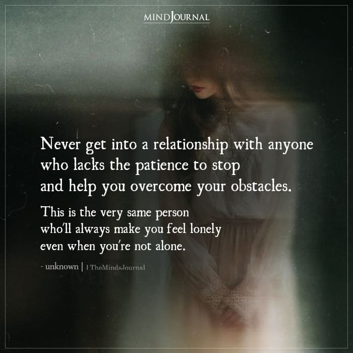 Feeling Lonely In A Relationship