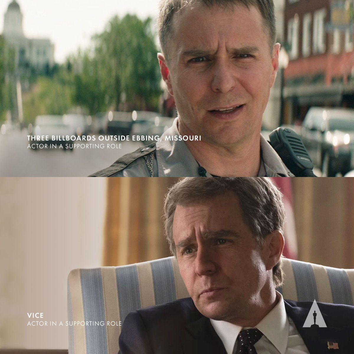 The Oscar nominated performances of Sam Rockwell: • Dixon in 'Three ...