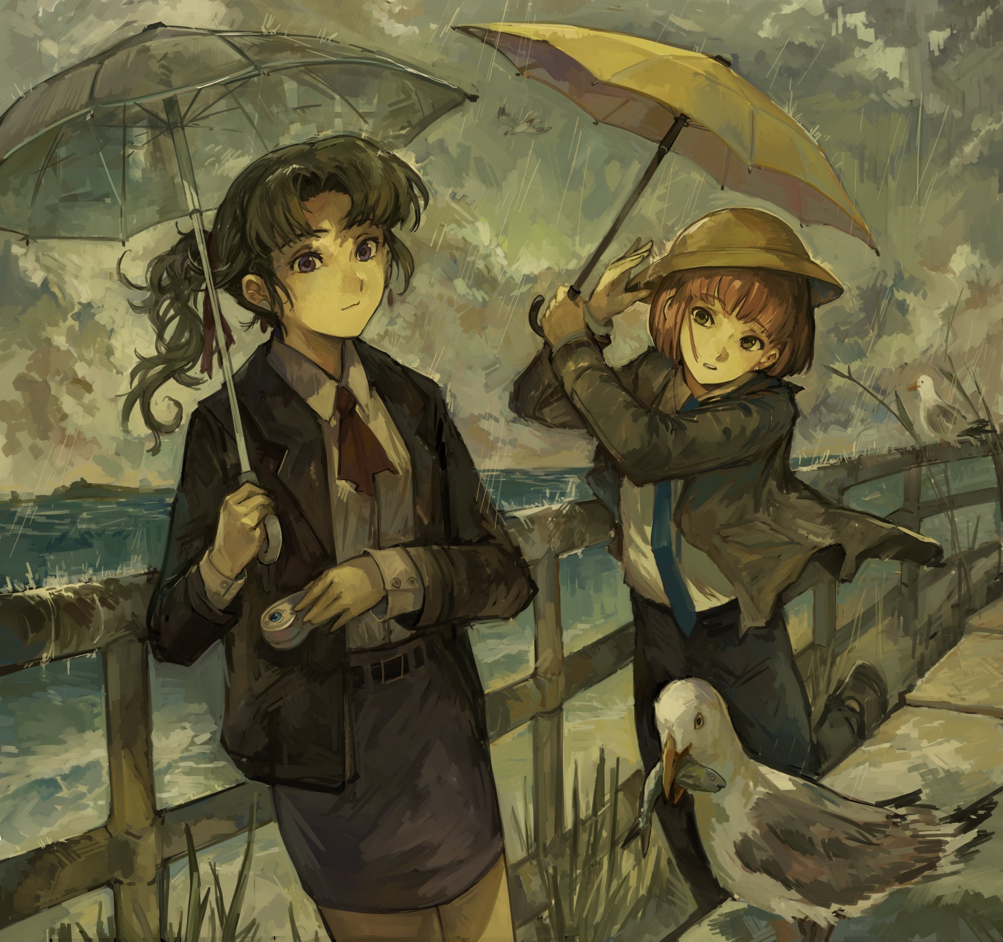 Kornod on Twitter: "Alpha and Kokone! https://t.co/WCApEJmR44" / Twitter