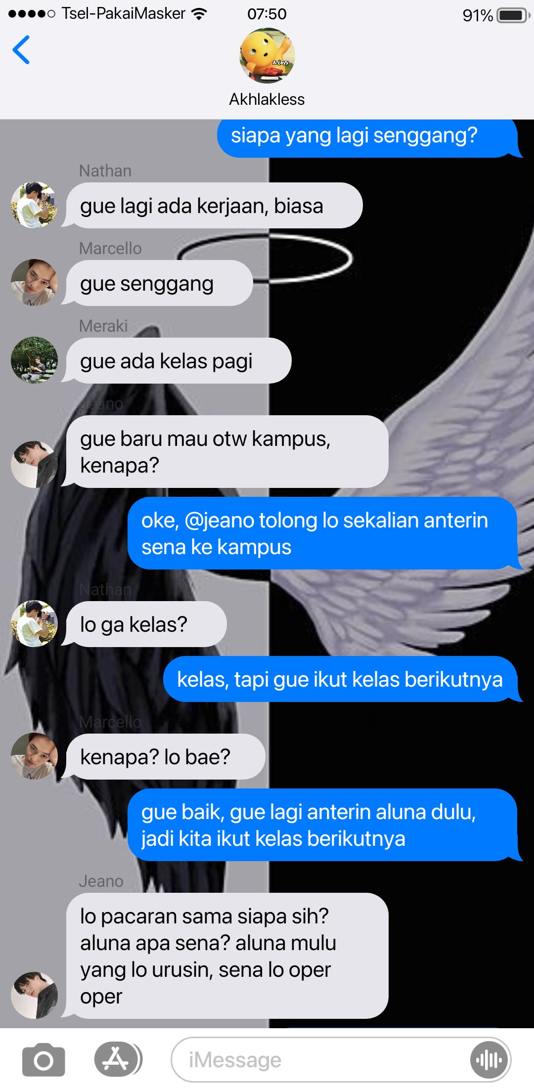 crux on Twitter: "104 note: sena bohong kalau dia udah digerbang dengan tujuan biar arunika ga ...