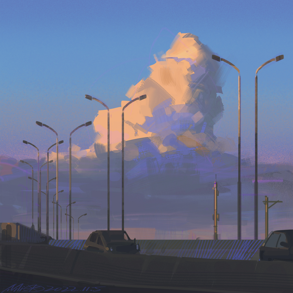 ALZi米_V2 on Twitter: "Environment study / 200 ☁️ https://t.co/Q1iUNaI8hF" / Twitter