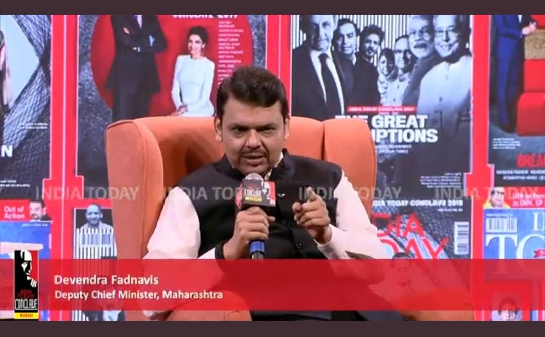 Mumbai Tak on Twitter: "एकनाथ शिंदे यांना मुख्यमंत्री करण्याचा प्रस्ताव माझा होता. - @Dev ...