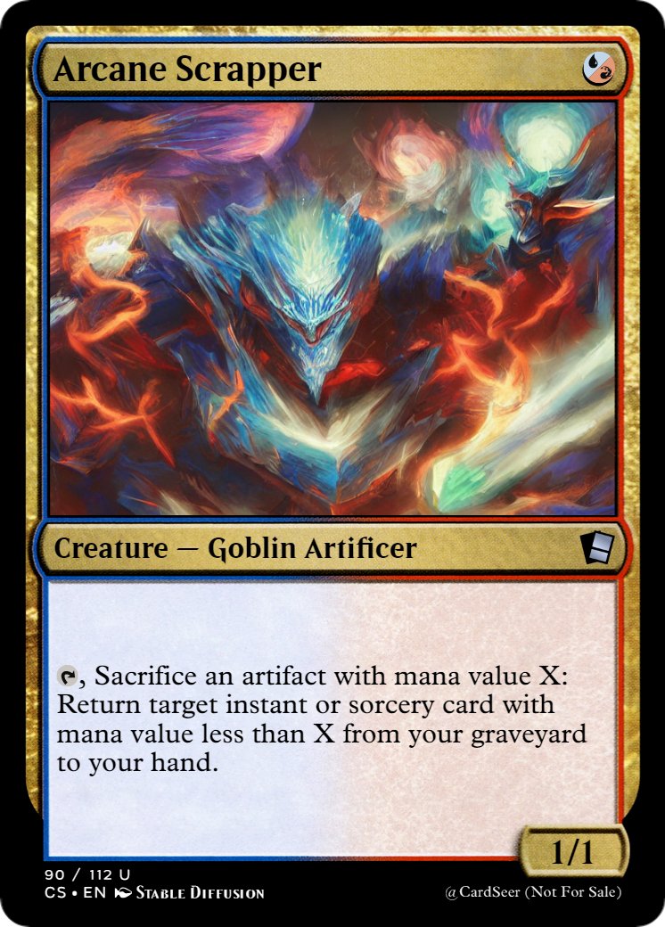 Arcane Scrapper : r/custommagic