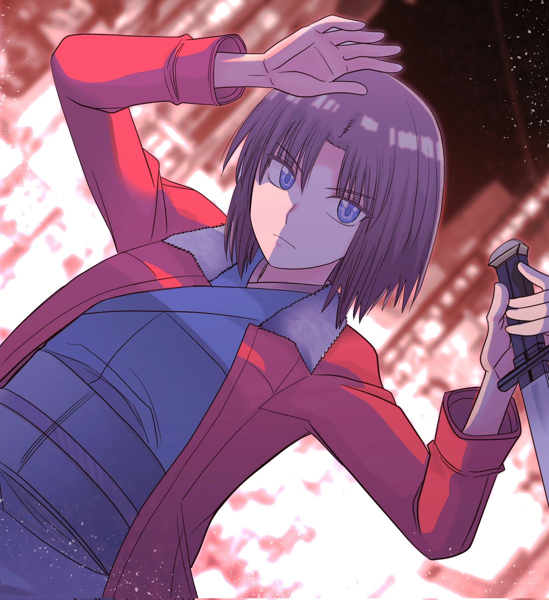 Project-RX unlimited codes on Twitter: "RT @UUg28aiUOpy2siX: 空の境界の両儀式を描いてみました"