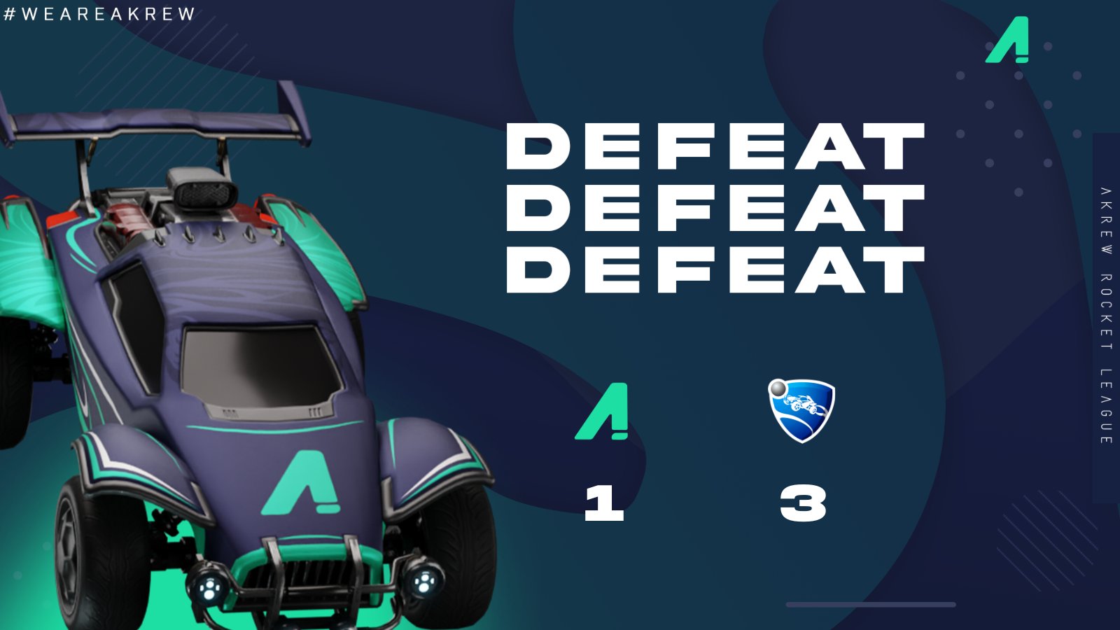 Akrew on Twitter: "Back to the drawing board. We fall to Team Hocke 1-3, and end "The Bubble ...