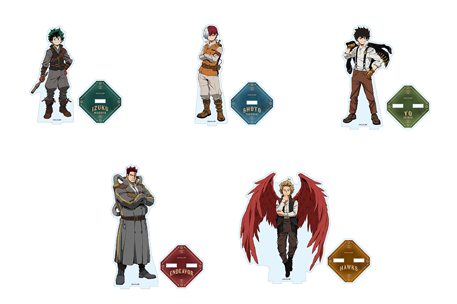 Original Bnha Steampunk Characters MY HERO ACADEMIA ULTRA IMPACT 3RD