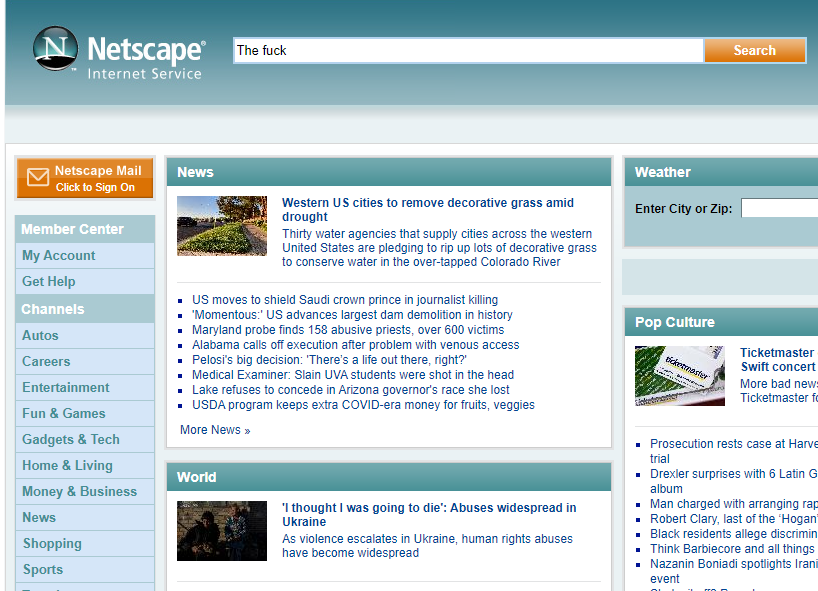 Luis The Engine on Twitter: "Ya me hicieron enojar, ¿saben cual sitio aún existe? NETSCAPE, ¿Y ...