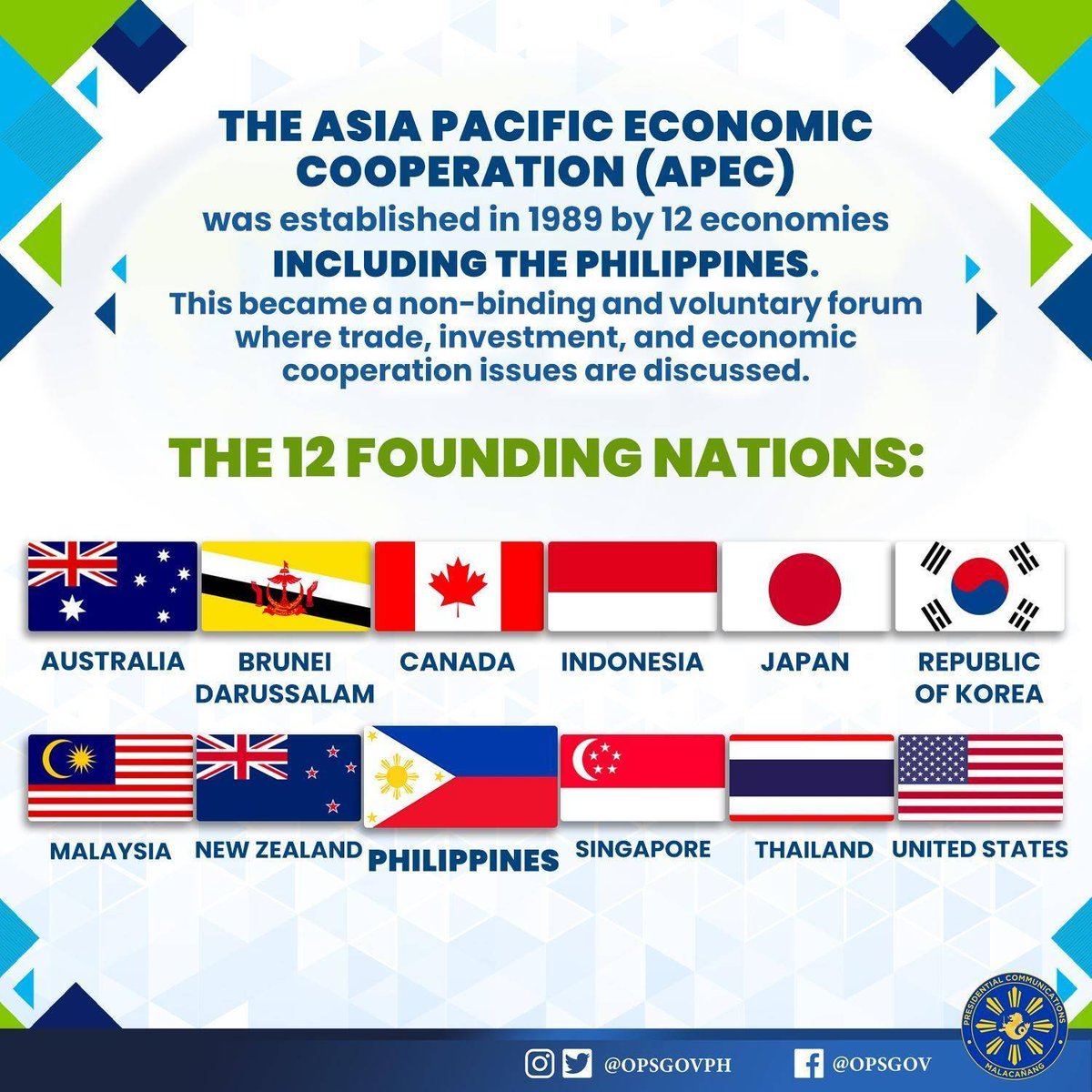 Office of the Press Secretary on Twitter: "Sa pamamagitan ng APEC, naisasaayos ang mga ...