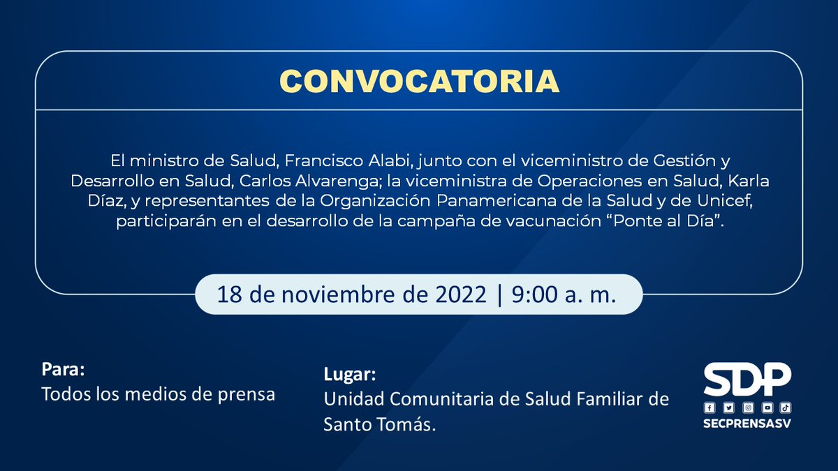 Ministerio de Salud on Twitter: Ministerio de Salud on Twitter: