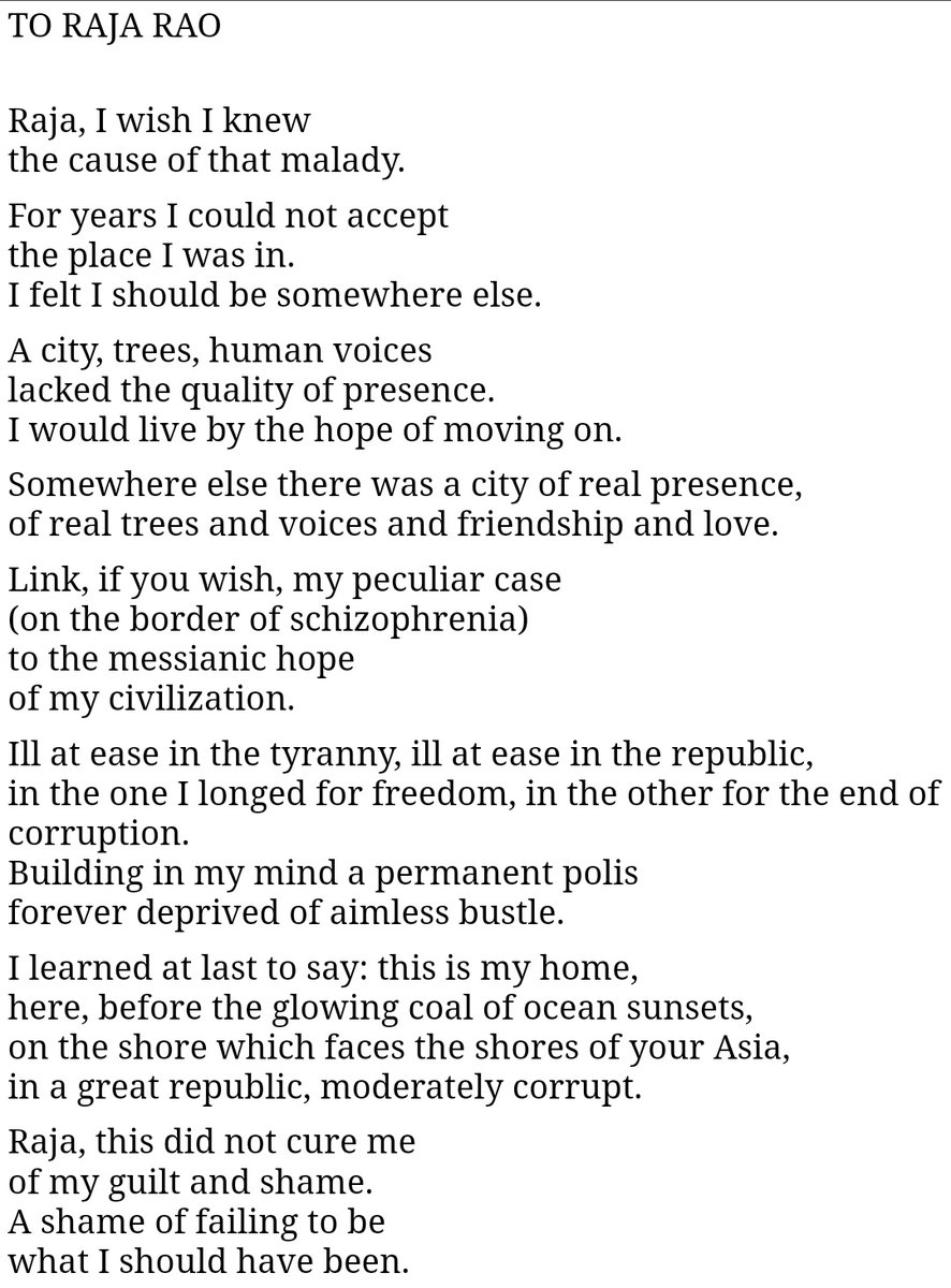 Some of Raja Rao's essays & writings are now out: - Thread from ...
