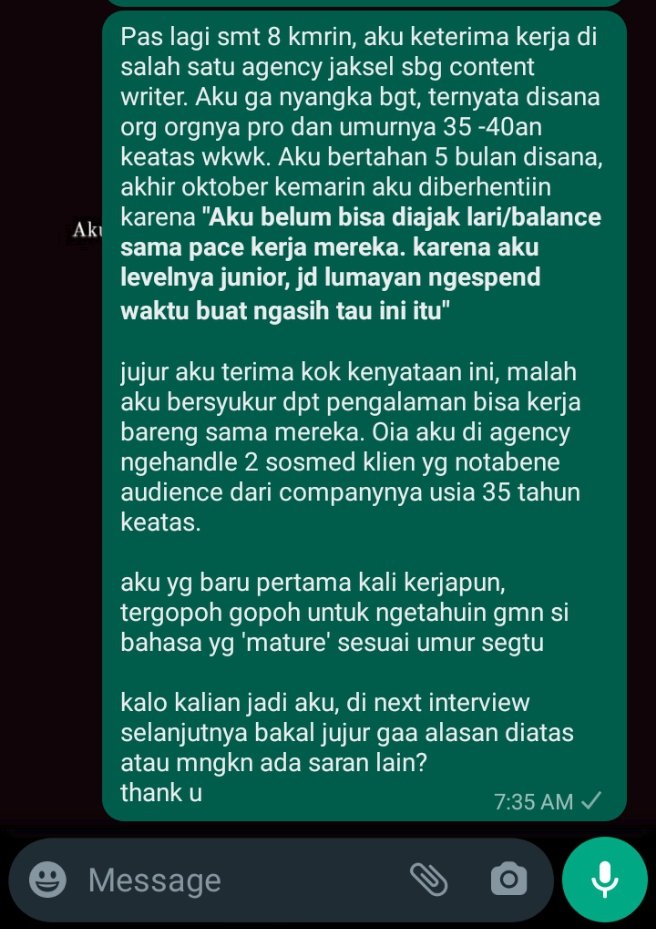 BACA RULES DI (bit.ly/worksfess) on Twitter: "masa probation work! ga diperpanjang karena under ...