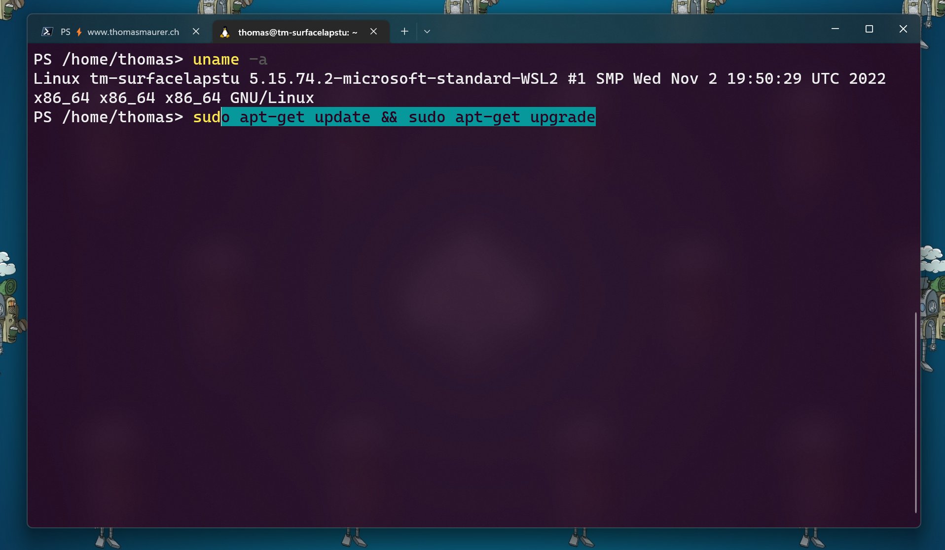 Thomas Maurer On Twitter Richardstrnad Btw Powershell And