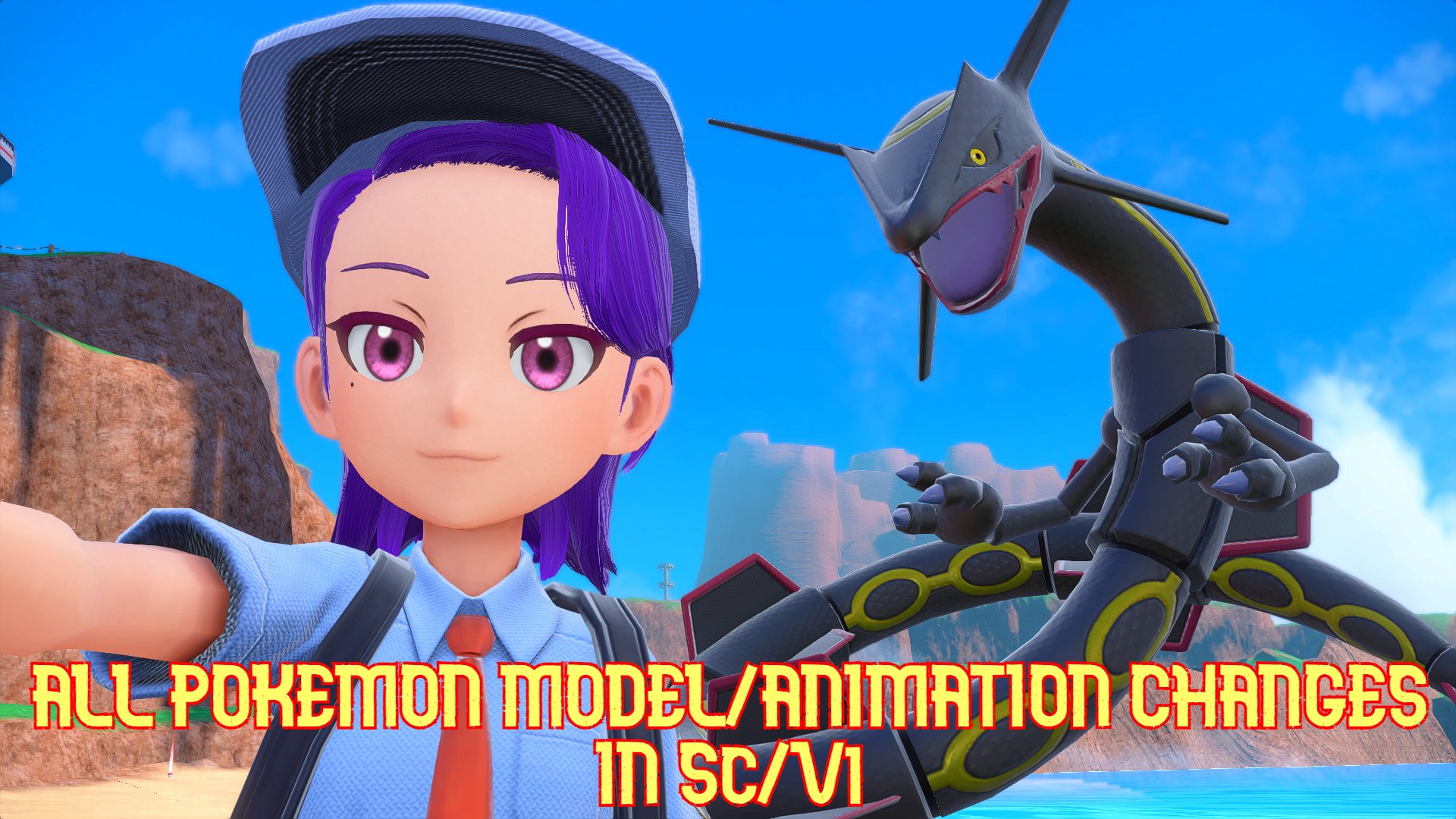 Yisuno on Twitter: "Here's a thread with ALL the changes I could find in Scarlet and Violet ...