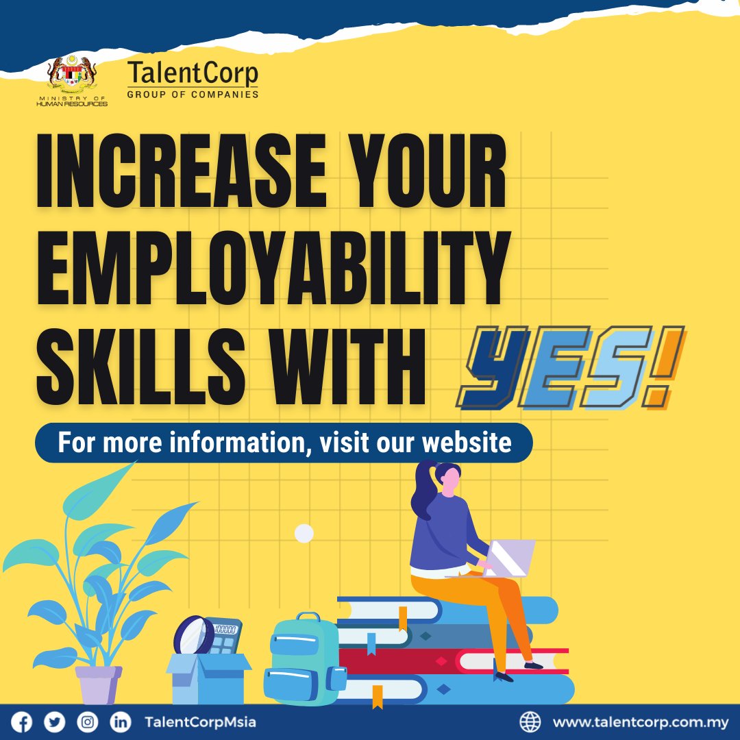 TalentCorp Malaysia on Twitter: "How can you increase your employability? 🤔 The Young Employable ...