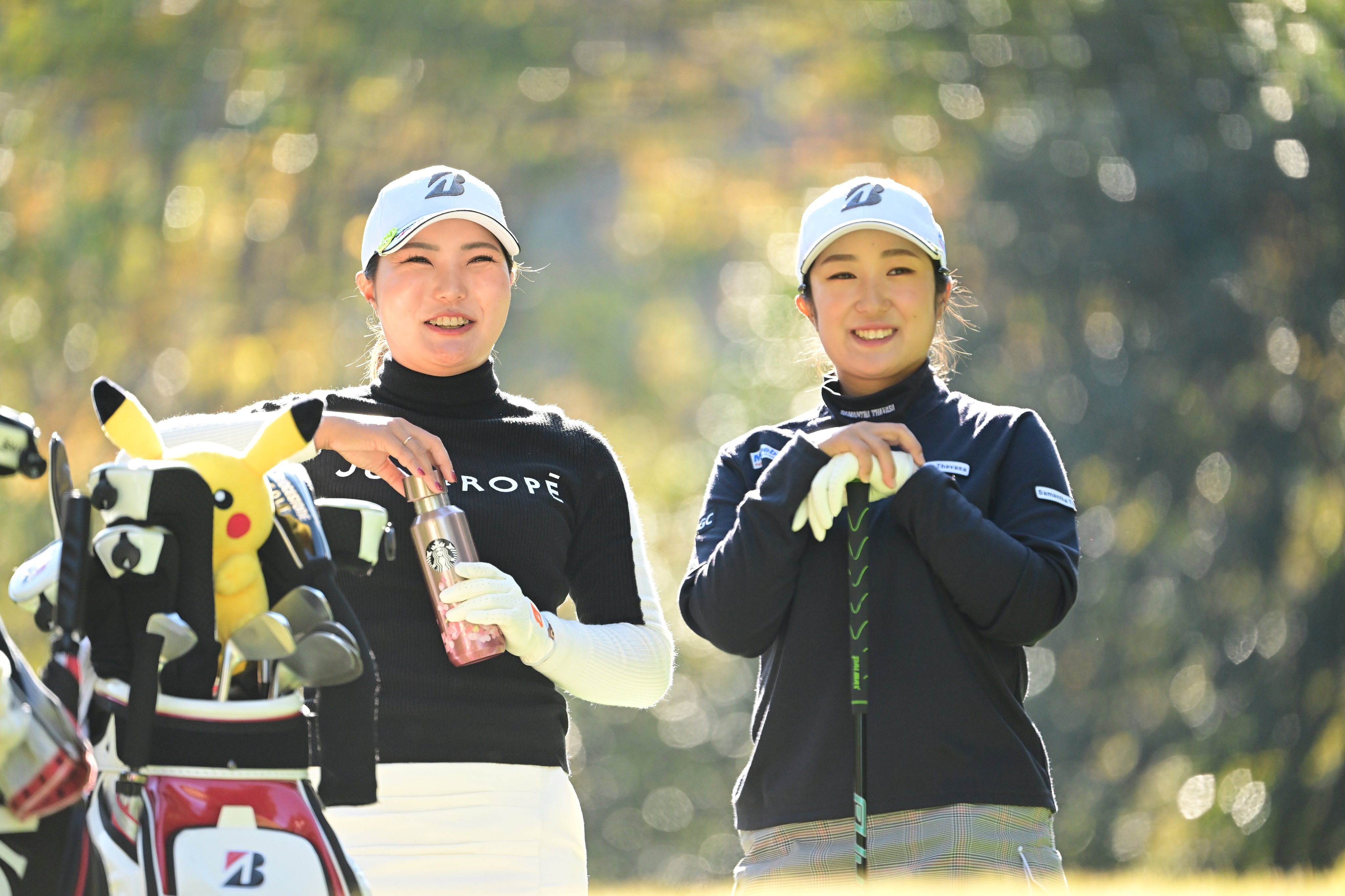 日本女子プロゴルフ協会(JLPGA) on Twitter: "#大王製紙エリエールレディス🏆｜#Round2 #オフショット 📸 こんなところに...🐭⚡️ #高橋彩華 #阿部未悠 ...