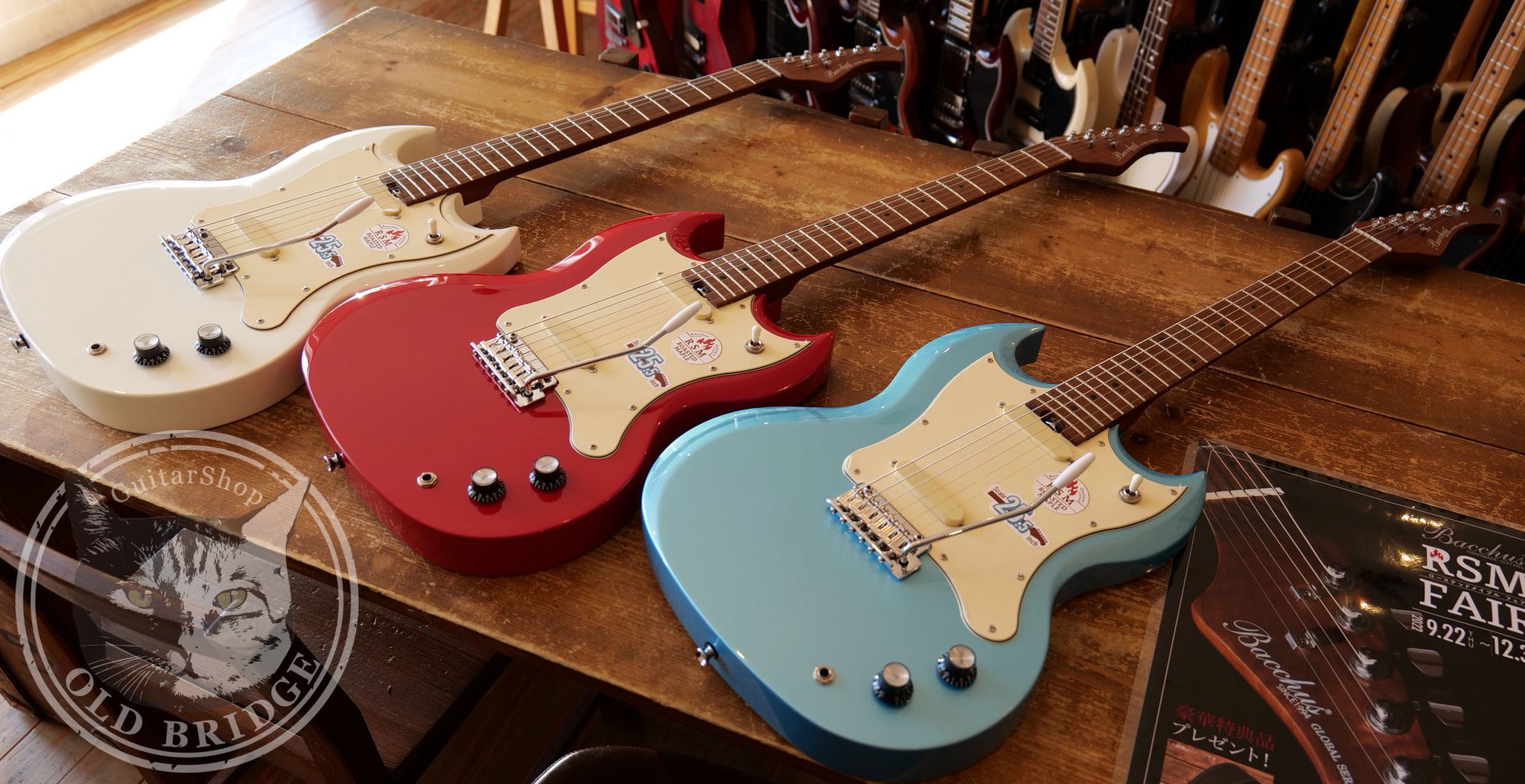 Guitar Shop Old Bridge オールドブリッジ on Twitter: "Deviser One Day Guitar Show 2022 Bacchus GLOBAL ...