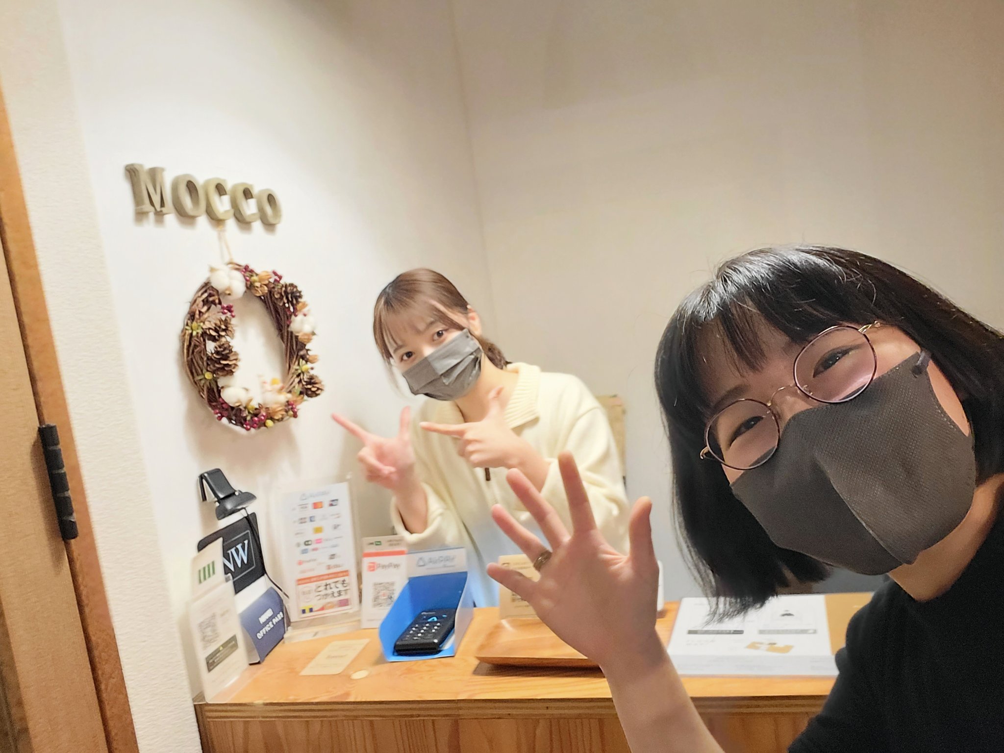 野村 綾音：コワーキングスペースmocco姫路店長 on Twitter: "スタッフの柳瀬ちゃんと あ、今日も昼からおりました。 今から受付〜！ https://t.co ...