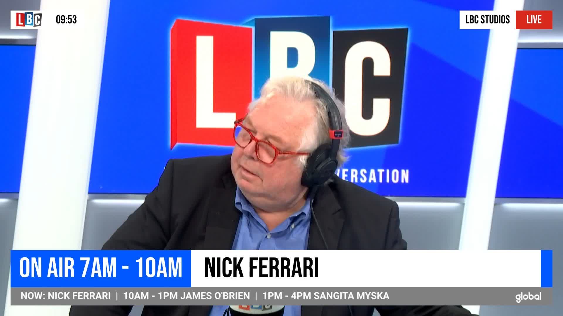 LBC on Twitter: "Nick Ferrari is baffled by the appointment of Patricia Hewitt to advise on ...