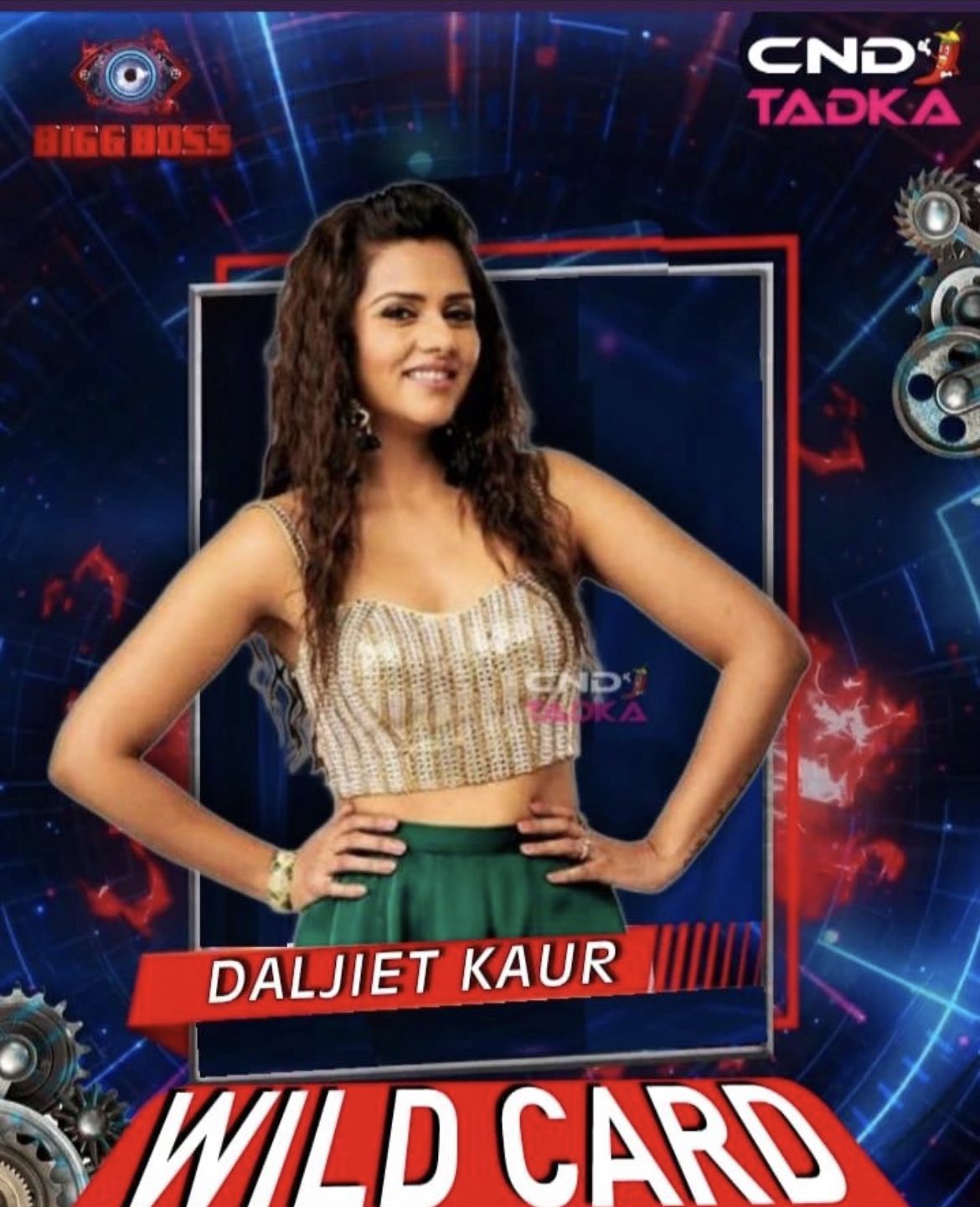 Dewan Sandy on Twitter: "First wildcard of #BiggBoss16 #biggboss #bb16 #SalmanKhan #daljietkaur ...