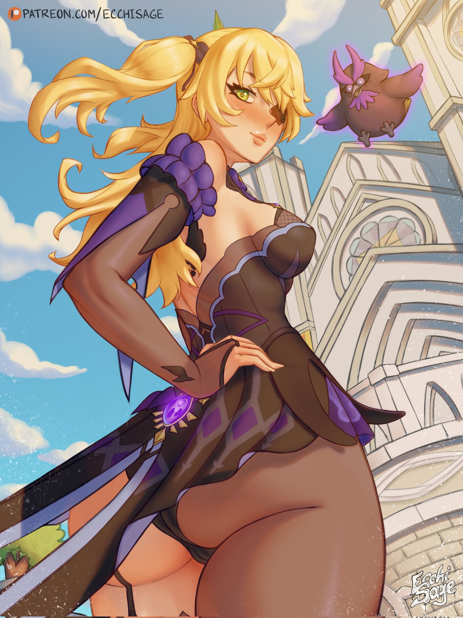 Marco ~ CEO of ABS ⛩ on Twitter: "@RobertLovesArt Idk why but this is so MARVELOUS! Eula ...