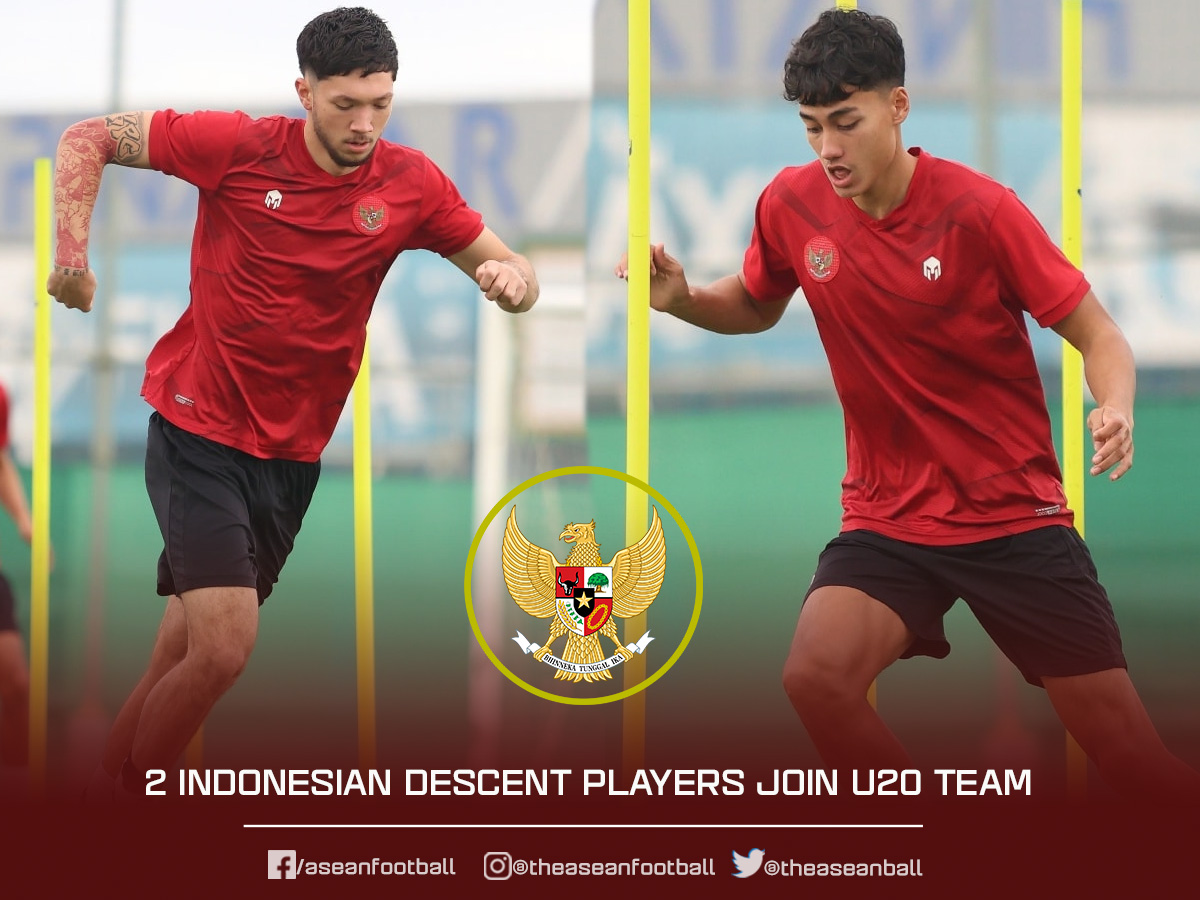 ASEAN FOOTBALL on Twitter: "🇮🇩 Two news Indonesian descent has train with U20 Indonesia in Spain ...