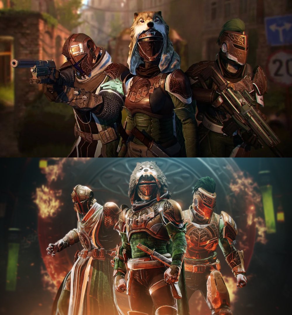 Destiny Hunter Wolf Armor