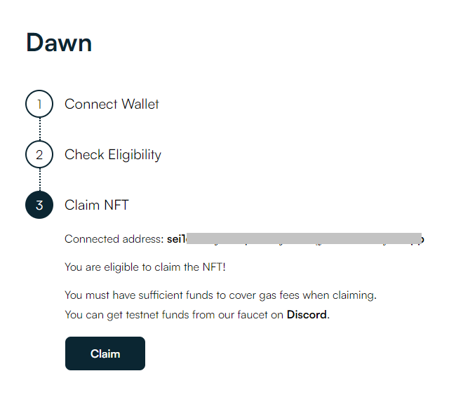 Crypto Duck on Twitter: "สรุป Sei Dawn NFT ไม่ต้องเทรดที่ Vortex ก็เคลมได้ 1️⃣ โหลด @keplrwallet ...