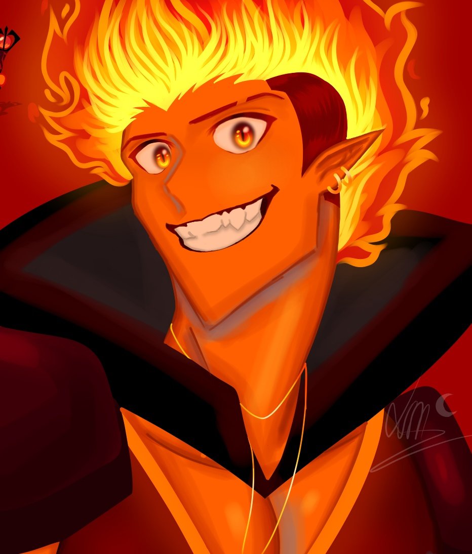 Anime Fire Spirit