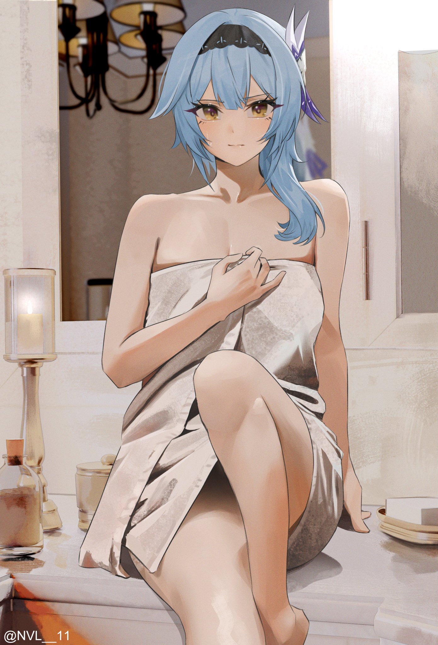 Nvl | Commission Open ^^ on Twitter: "Eula #原神 #GenshinImpact #Eula ...