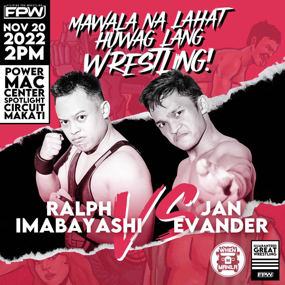 FPW - Filipino Pro-Wrestling on Twitter: "Two of FPW's best ring technicians collide to prove ...