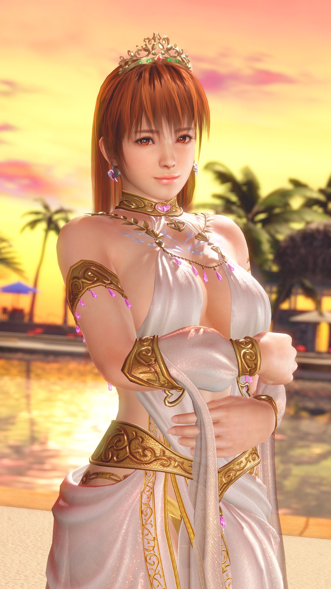 ホスタイ @DOAXVV on Twitter: "かすみさんのセレチケめっちゃ悩む #DOAXVV #ブイブイ #かすみ https://t.co/RnAyROcOb0" / Twitter