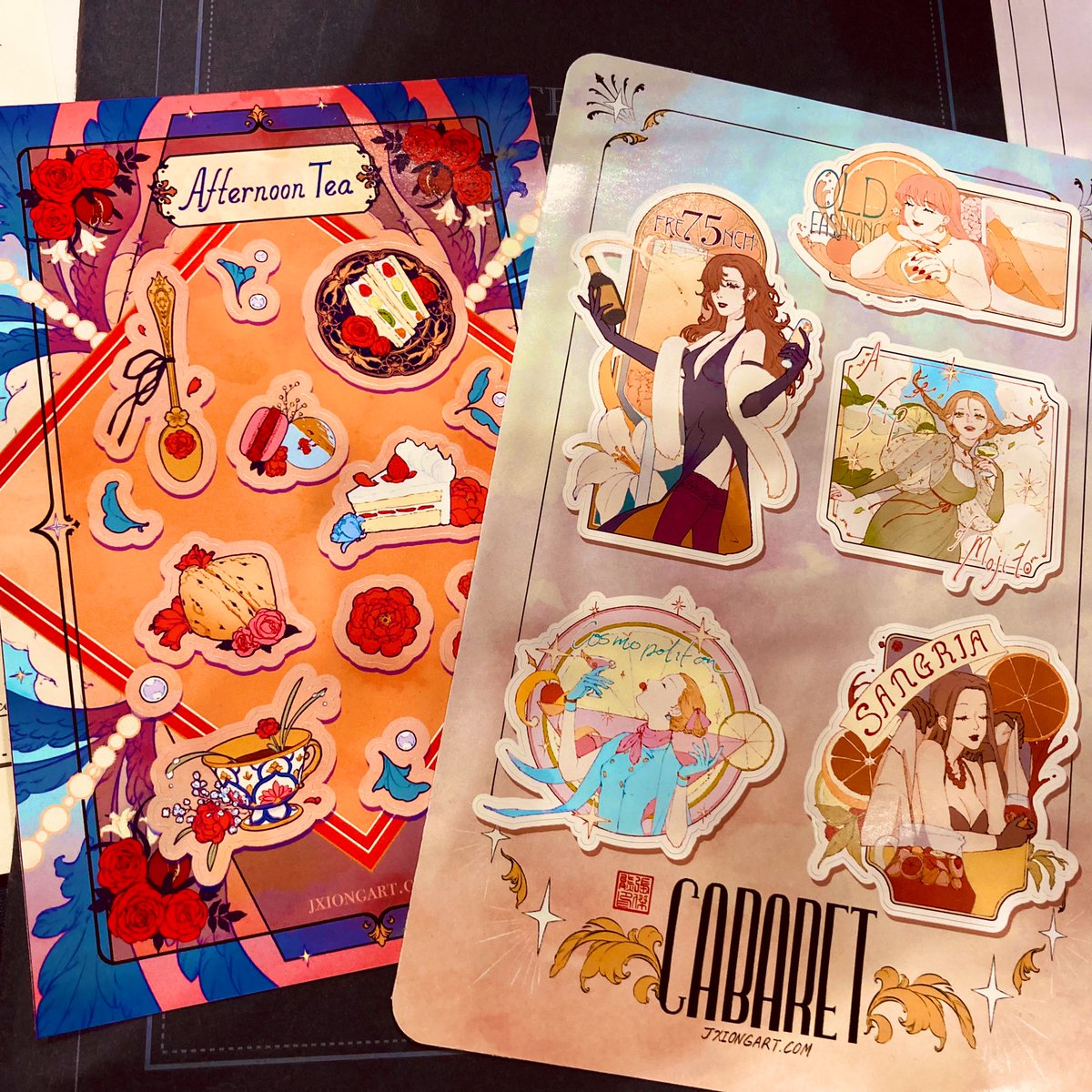 「I've got sticker sheets 」|Jayne 熊张杰のイラスト