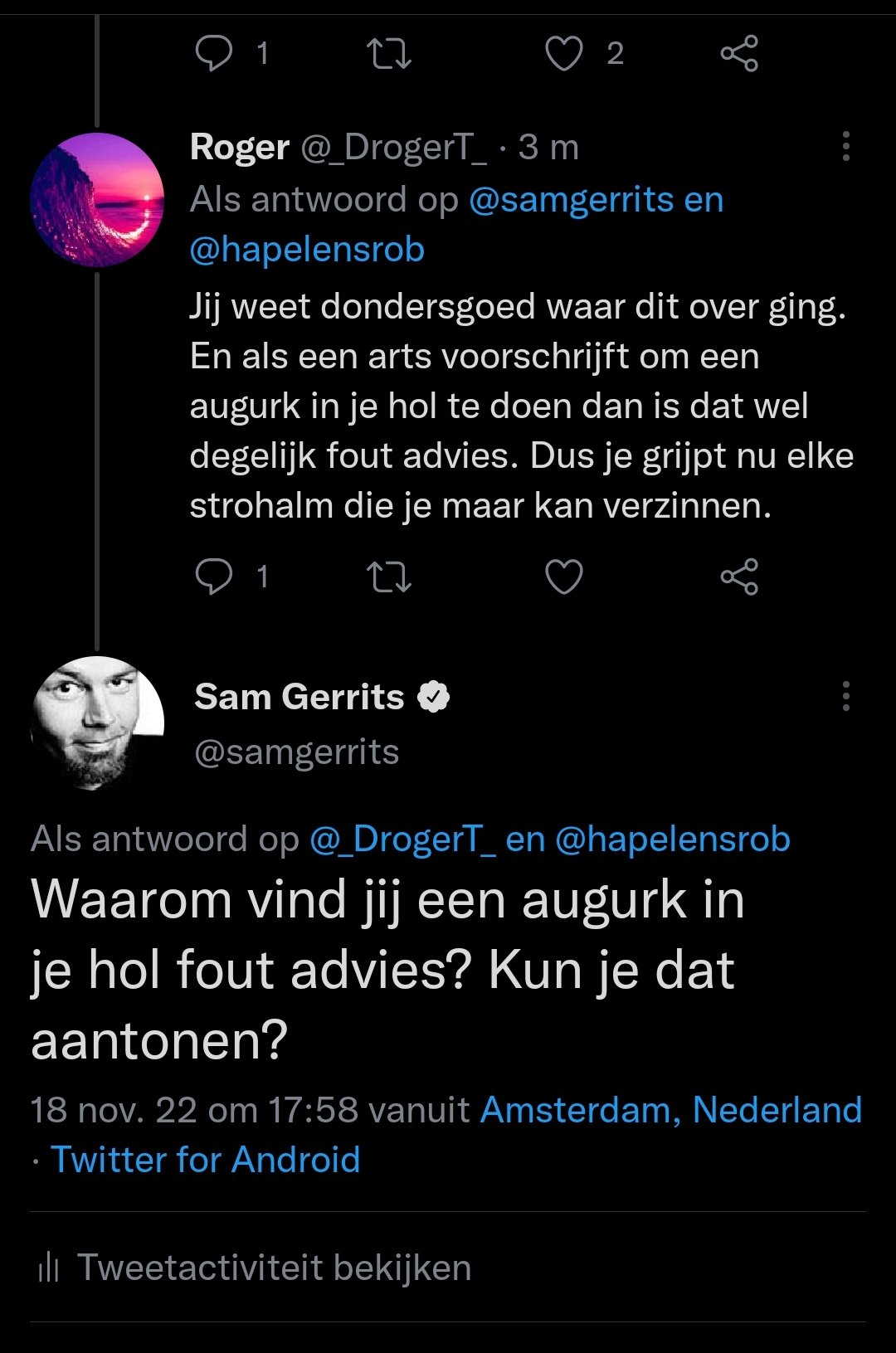 Sam Gerrits on Twitter: "Als Twitter vandaag ophoudt te bestaan ben ik blij dat dit mijn laatste ...